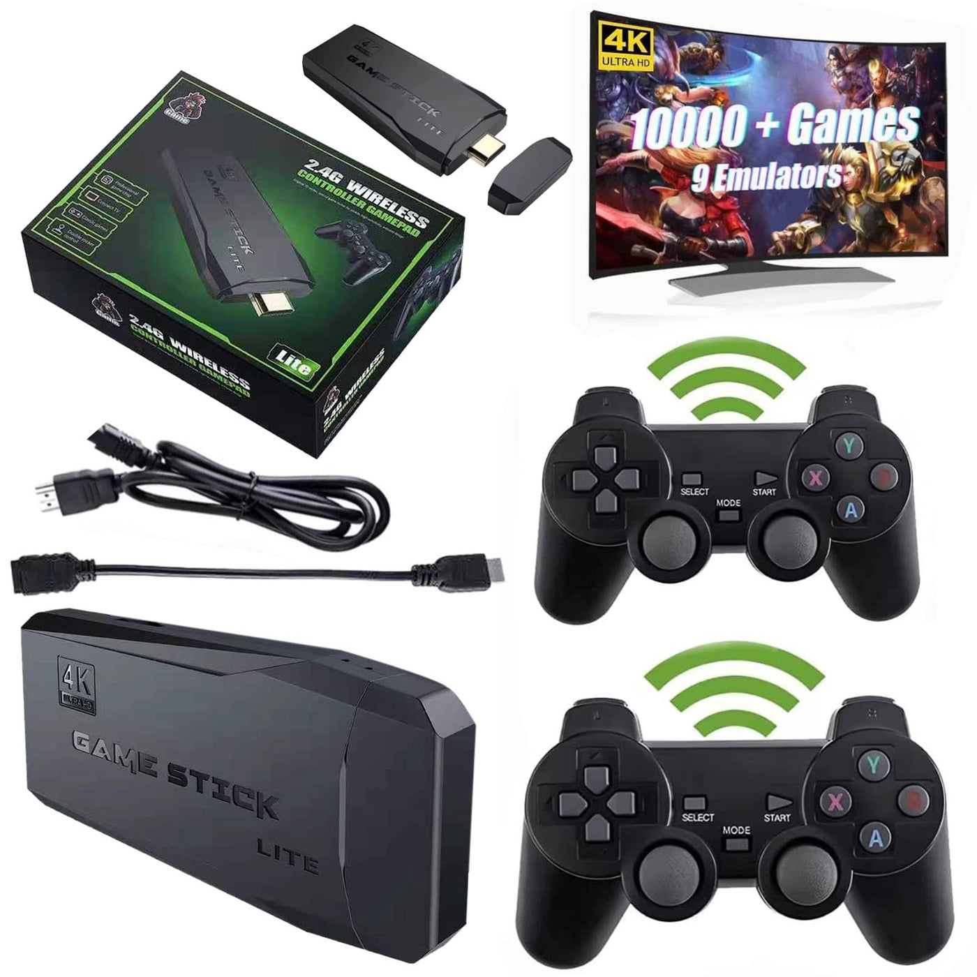GAME STICK 4K (64 GB) - 10,000 RETRO GAME – SV CHRONO