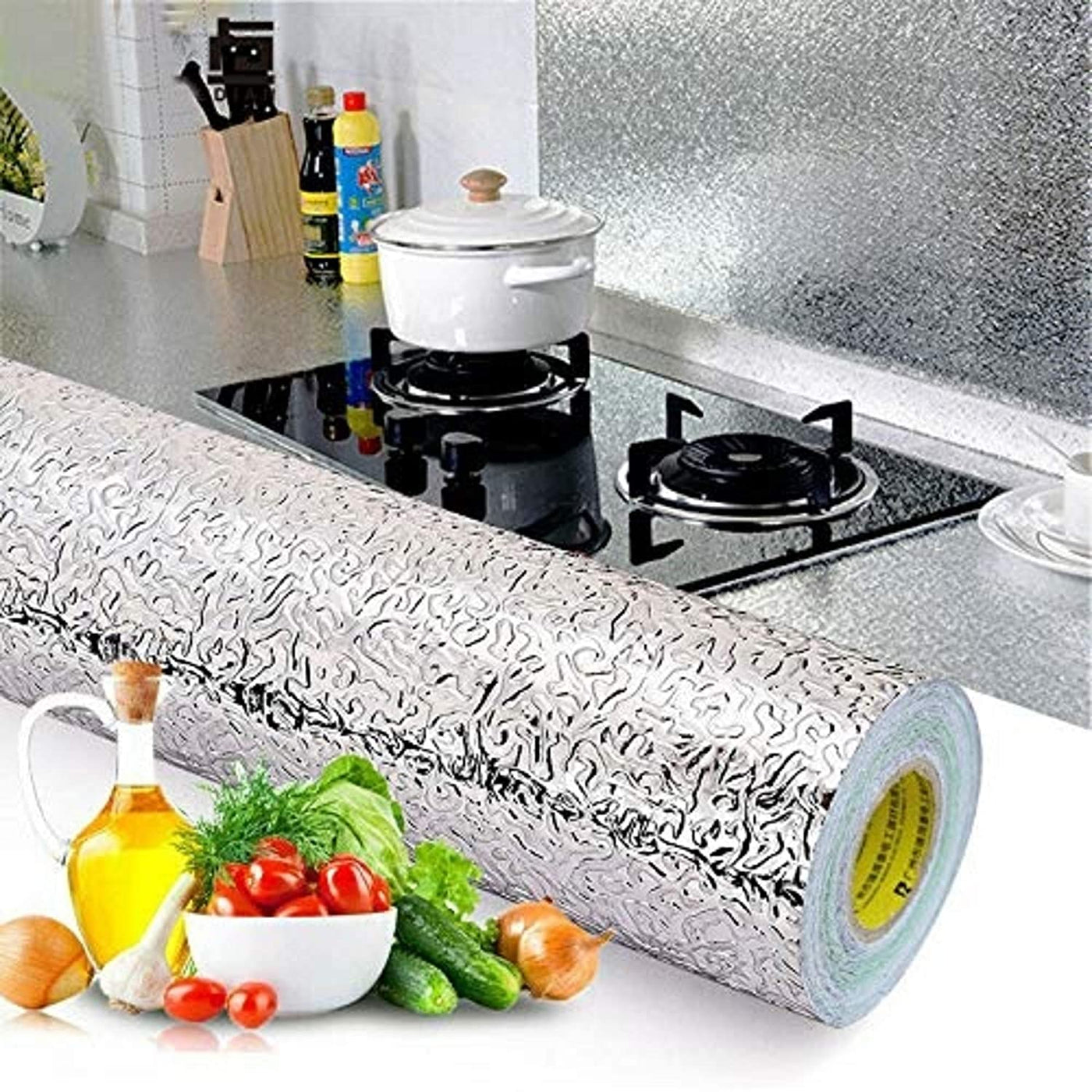 Aluminum Waterproof Kitchen Sheet 200 x 60 cm لوح مطبخ ألومنيوم مقاوم ...